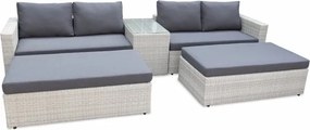 Luxusní zahradní sedací souprava Drammen XL sofa set