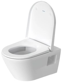 Duravit D-Neo - Závěsné WC Duravit Rimless 370 x 480 mm, bílá 2587090000