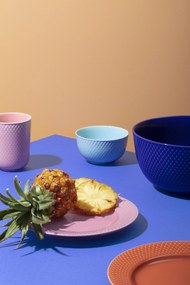 Snídaňový talíř Rhombe 21 cm modrozelený
