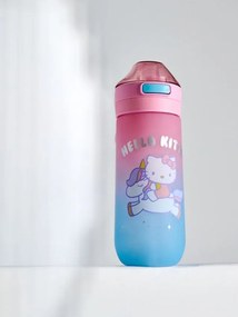 Sinsay - Láhev na pití s držadlem a brčkem Hello Kitty - vícebarevná