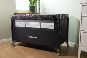 Kidnort Stugan Cestovní postýlka tmavě šedá