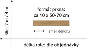 Beaulieu International Group, PVC podlaha - lino Master X Premium 3802, na míru, šíře 2m,4m, béžová, bez podkladu, chodba / předsíň