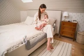 MoMi LEXI PLUS Zábrana na postel béžová