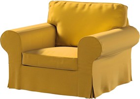 Potah na křeslo IKEA Ektorp barva žlutá látka sametová