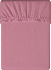 Prostěradlo z mikrovlákna MICROVELLE  starorůžové 90x200 cm