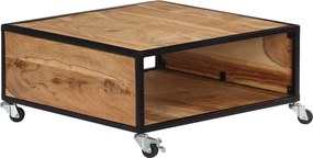 vidaXL Konferenční stolek 70 x 70 x 32 cm masivní akáciové dřevo [247684]