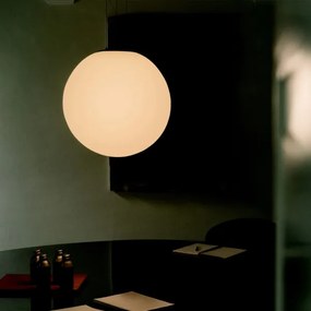 Ideal Lux - Lustr na lanku MAPA 1xE27/42W/230V pr. 40 cm bílá