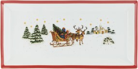 XXXLutz SERVÍROVACÍ PODNOS, keramika, 18/36 cm X-Mas - Sváteční nádobí - 005653017801