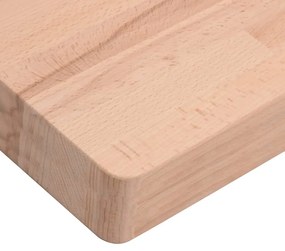 Stolní deska 50 x 50 x 4 cm čtvercová masivní bukové dřevo - Default Title