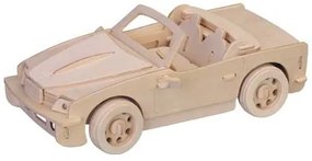 Woodcraft construction kit Woodcraft Dřevěné 3D puzzle malé BMW