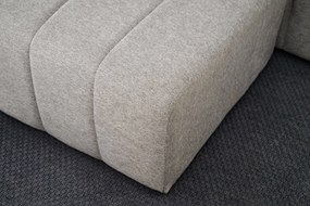 Hanah Home Rohová pohovka BEYZA MINI levá světle šedá