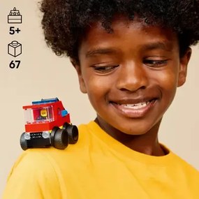 LEGO® City 60482 Autíčka – Hasičské auto / Počet dílků: 67 / od 5 let