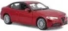 Bburago Plus Alfa Romeo Giulia (2016) červená / měřítko 1:24 / od 3 le