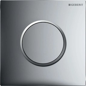 Geberit - Pneumatické ovládání splachování pisoáru typ 10, chrom/chrom mat 116.015.KH.1