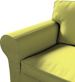 Potah na pohovku IKEA  Ektorp 3-místná, nerozkládací barva zelená látka lesklé, sametová