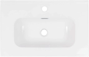 Deante Ceramic washbasin, inset - 60 cm