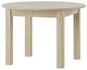 MAXIVA Jídelní stůl rozkládací - URAN 1, 110/160x110, dub sonoma