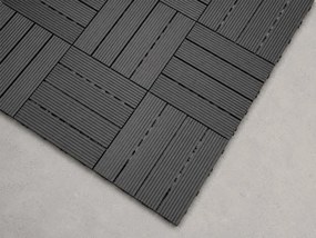 WPC dlaždice LEGI BASE 30 x 30 cm, antracit