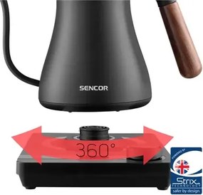 SENCOR SWK 2828BK černá / Rychlovarná konvice / 1000W / 0.6L