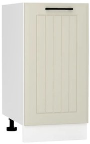 D45P/L d. skříňka 1-dveřová INGRID bílá/coffee mat
