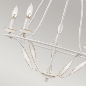 Elstead BRADBURY pětiramenný lustr 64 cm bílý 5xE14