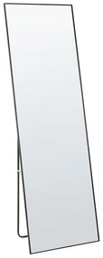 Stojací zrcadlo 50 x 156 cm černé BEAUVAIS Beliani