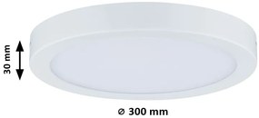 Paulmann 70899 Abia, stropní LED svítidlo, 22W 2700K, bílá, prům.30cm