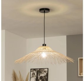 Brilagi - LED Lustr na lanku CERIA BOHO 1xE27/40W/230V pr. 100 cm bambus