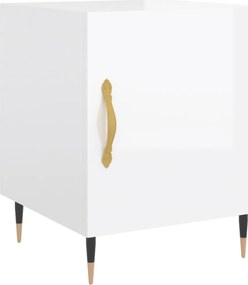 vidaXL Noční stolek 40 x 40 x 50 cm kompozitní dřevo [827520] Barva: dub sonoma