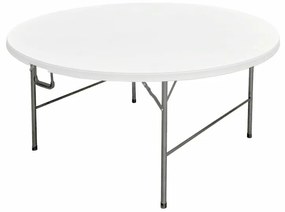 ROJAPLAST Cateringový stůl, 160x160 cm, plastový/ocelový