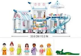Sluban Happy Diary M38-B0929 Plovoucí vila s bazénem / LEGO - kompatib