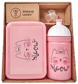 set R&B box a lahev Mňau 500ml