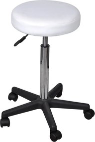 vidaXL Kancelářská stolička [240473] Barva: Bílá