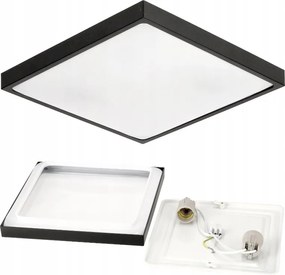 LED stropní svítidlo, panel, 2xe27 = 20w + žárovky v ceně