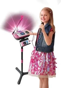 VTECH Kidi Super Star DJ Studio 80-531704 černá/růžová / DJ mixpult s