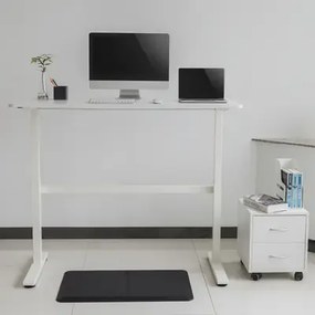 Ergo Office ER-401W bílá / Stůl / Ruční nastavení výšky