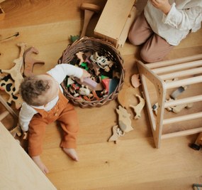 Montessori Piklerový trojúhelník malý horolezec