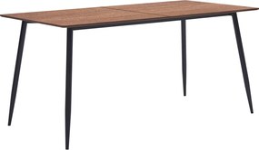 Jídelní stůl Albany | hnědý - 160 x 80 x 75 cm