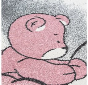 Ayyildiz Dětský kusový koberec KIDS 0580, Růžová Rozměr koberce: 80 x 150 cm