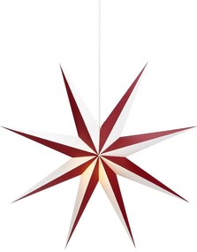 Markslöjd Markslöjd 704523 - Vánoční dekorace ALVA 1xE14/25W/230V červená/bílá 75 cm ML0801
