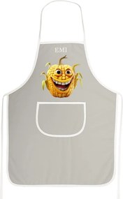 Kuchyňská zástěra Corny EMI, šedá