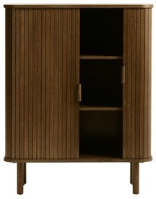 Designová skříňka Parveen 113 cm kouřový dub