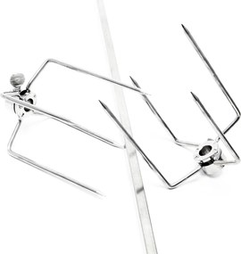 Grilovací rožeň Wiltec – 97 cm, 230 V (62063)