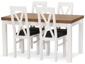 Jídelní sestava ZYTA stůl + 4 židle