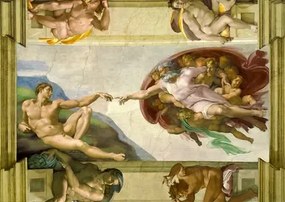 ENJOY Puzzle Michelangelo Buonarroti: Stvoření Adama / 1000 dílků / od