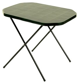 Campingový stůl | zelená 53 x 70 cm