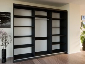 GiB Meble Šatní skříň BREGI SZ250 Barva: bílá