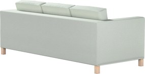 Potah na pohovku IKEA  Karlanda 3-místná nerozkládací, krátký barva modrá látka pletený vzor