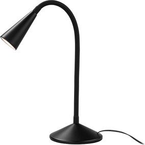 Livarno Home LED stolní lampa, s flexibilním kovovým krkem. (černá)
