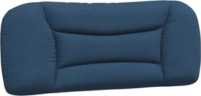 Postel s matrací Hvar modrá 100 x 200 cm textil 3208519